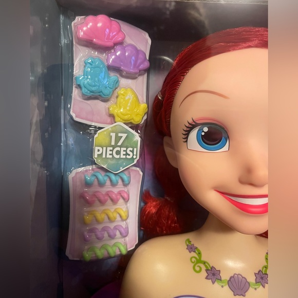 Disney | Toys | Disneys The Little Mermaid Ariel Styling Head Brand New ...